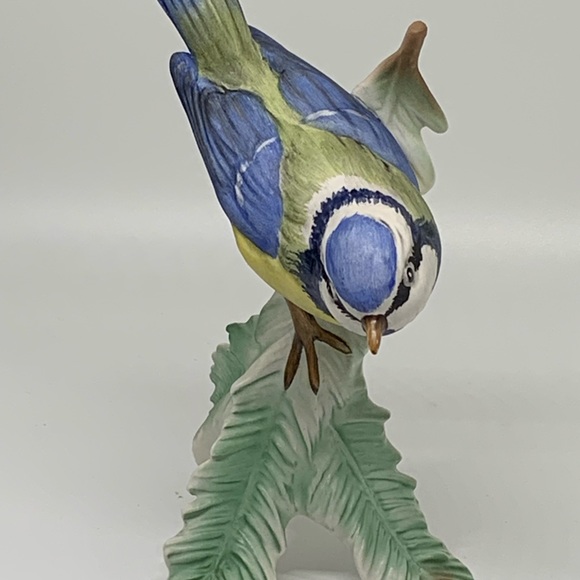 Goebel | Accents | Vintage 973 Goebel Blue Titmouse Bird Figurine ...